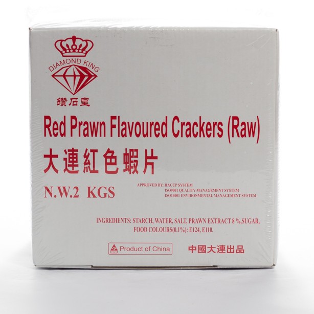 Red Prawn Flavoured Crackers(大连红蝦片) 2kg/pkt – Asian Food Online